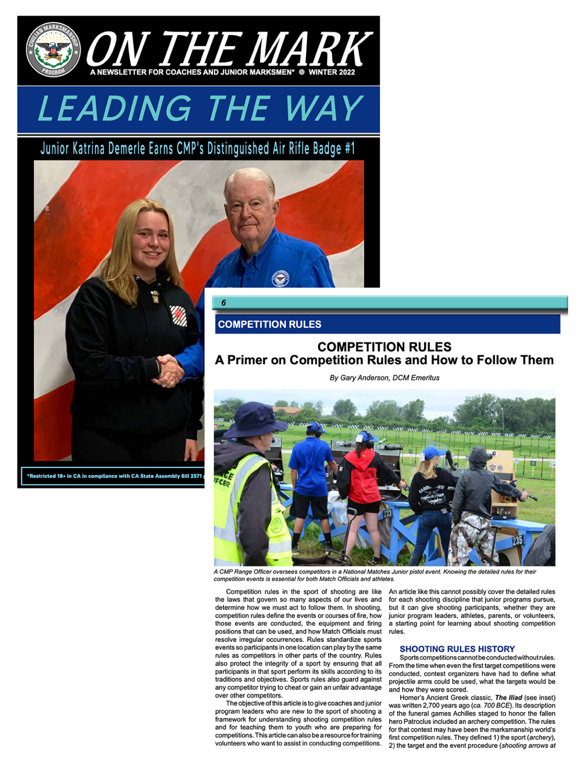 CMP 2023 COMPETITION RULES ARE NOW ONLINE - Civilian Marksmanship Program