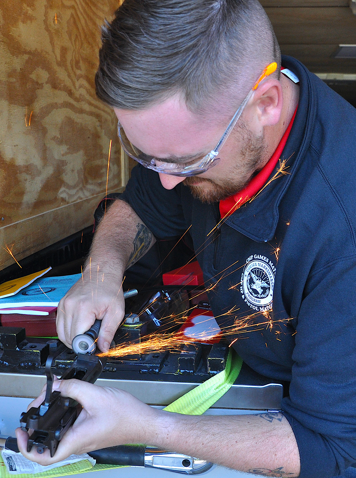 CMP Armorer Chris Knott Earns Own Distinguished Rifleman Badge - Civilian Marksmanship Program