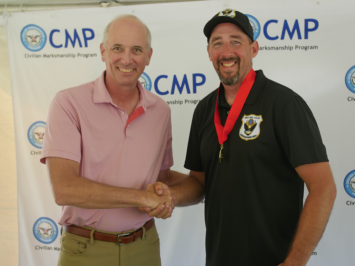 Brian Williams Earns 1st GCA Master Marksman Medal - Civilian Marksmanship Program