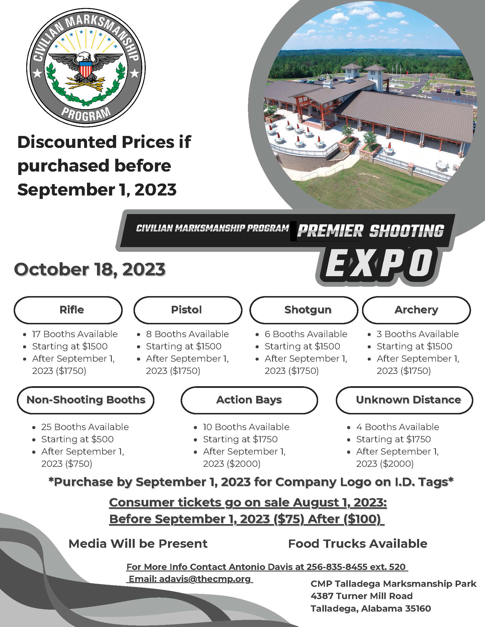 CMP Set to Host New Public Premier Shooting Expo at Talladega in ...