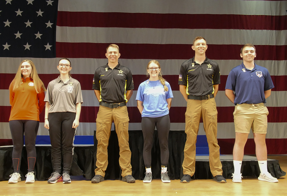 Brandon Evans Earns Three-Position Smallbore Badge #1 - Civilian ...