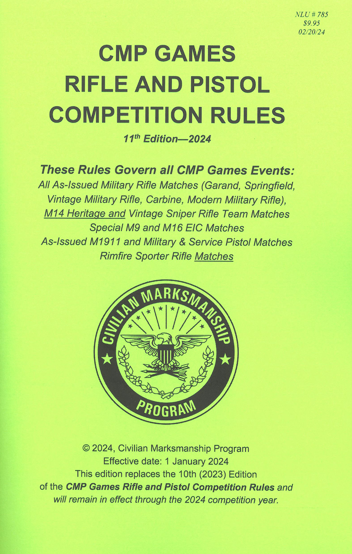 Publications & Training Materials - Civilian Marksmanship Program