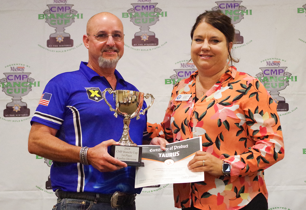 Koenig Locks In 20th Win at 2024 CMP Bianchi Cup Pistol Tournament ...