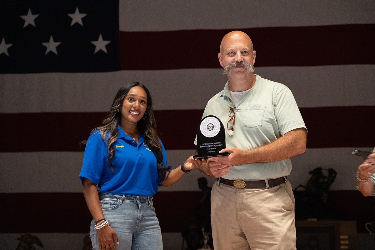 SGT Hudock Earns Any Sights Title in 2024 National Matches Pistol 2700 ...