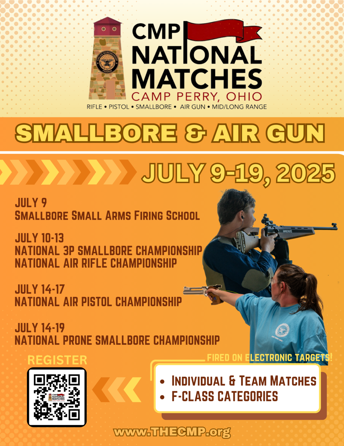 NATIONAL SMALLBORE & AIR RIFLE MATCHES - Civilian Marksmanship Program