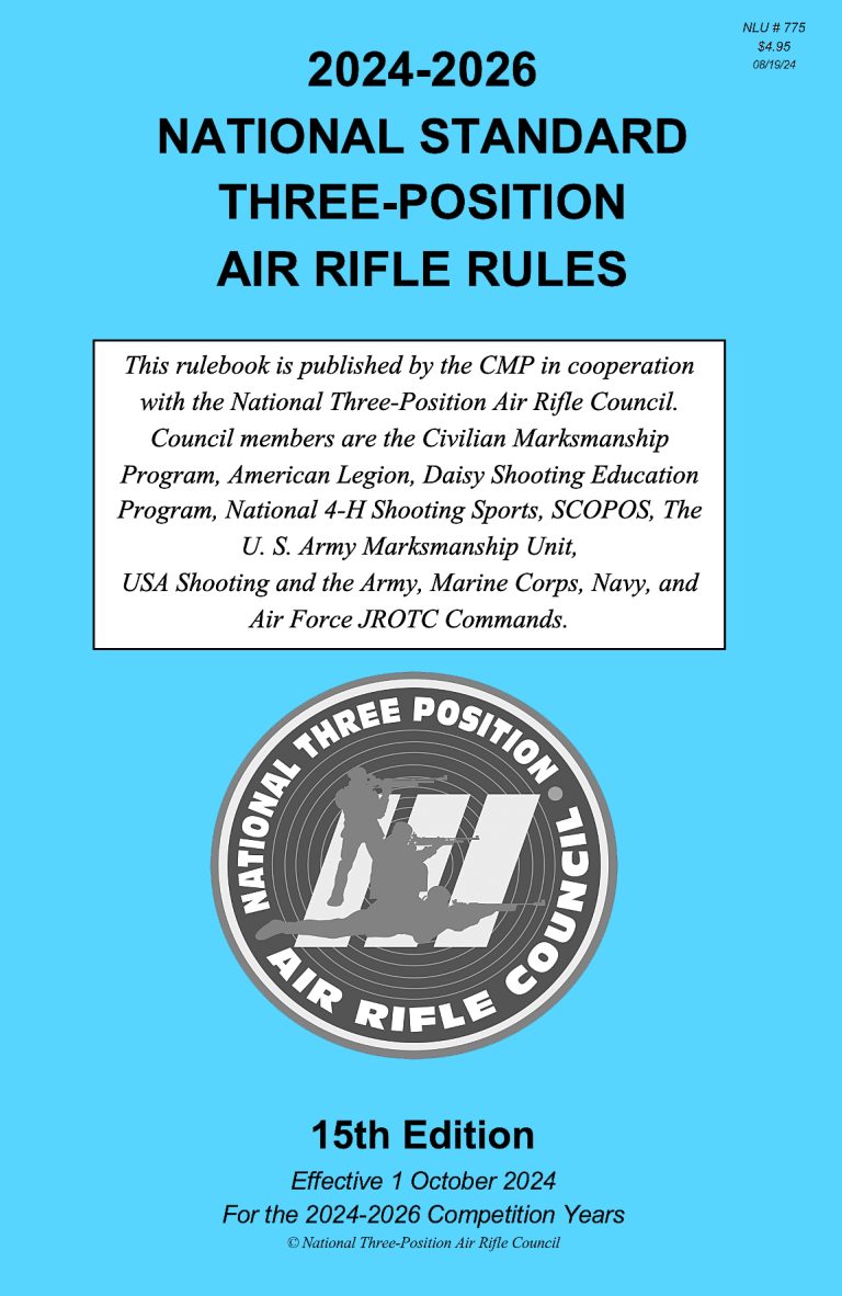 NEW THREE-POSITION AIR RIFLE RULES RELEASED - Civilian Marksmanship Program