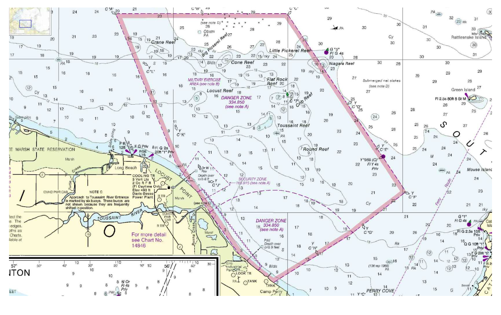 Camp Perry Danger Zones - Civilian Marksmanship Program
