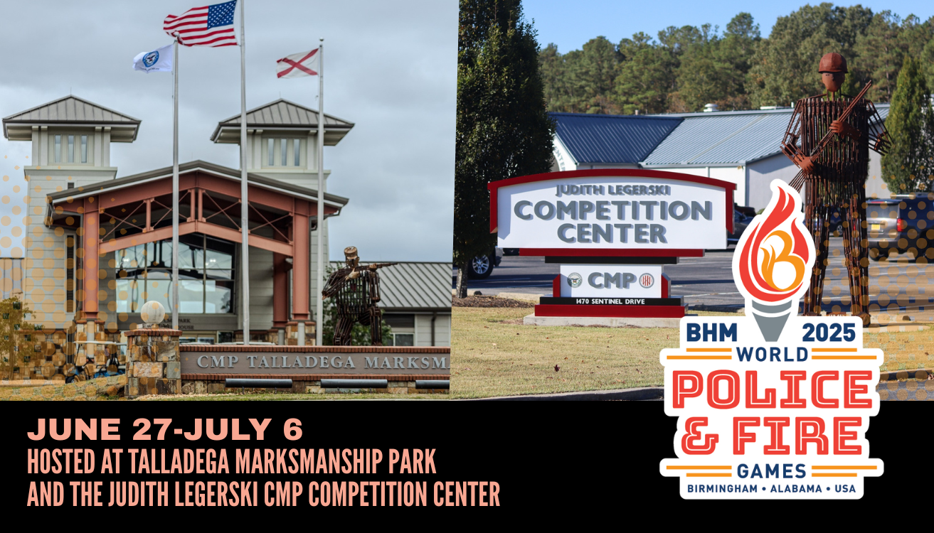 CMP to Host Portion of 2025 World Police & Fire Games in Alabama ...