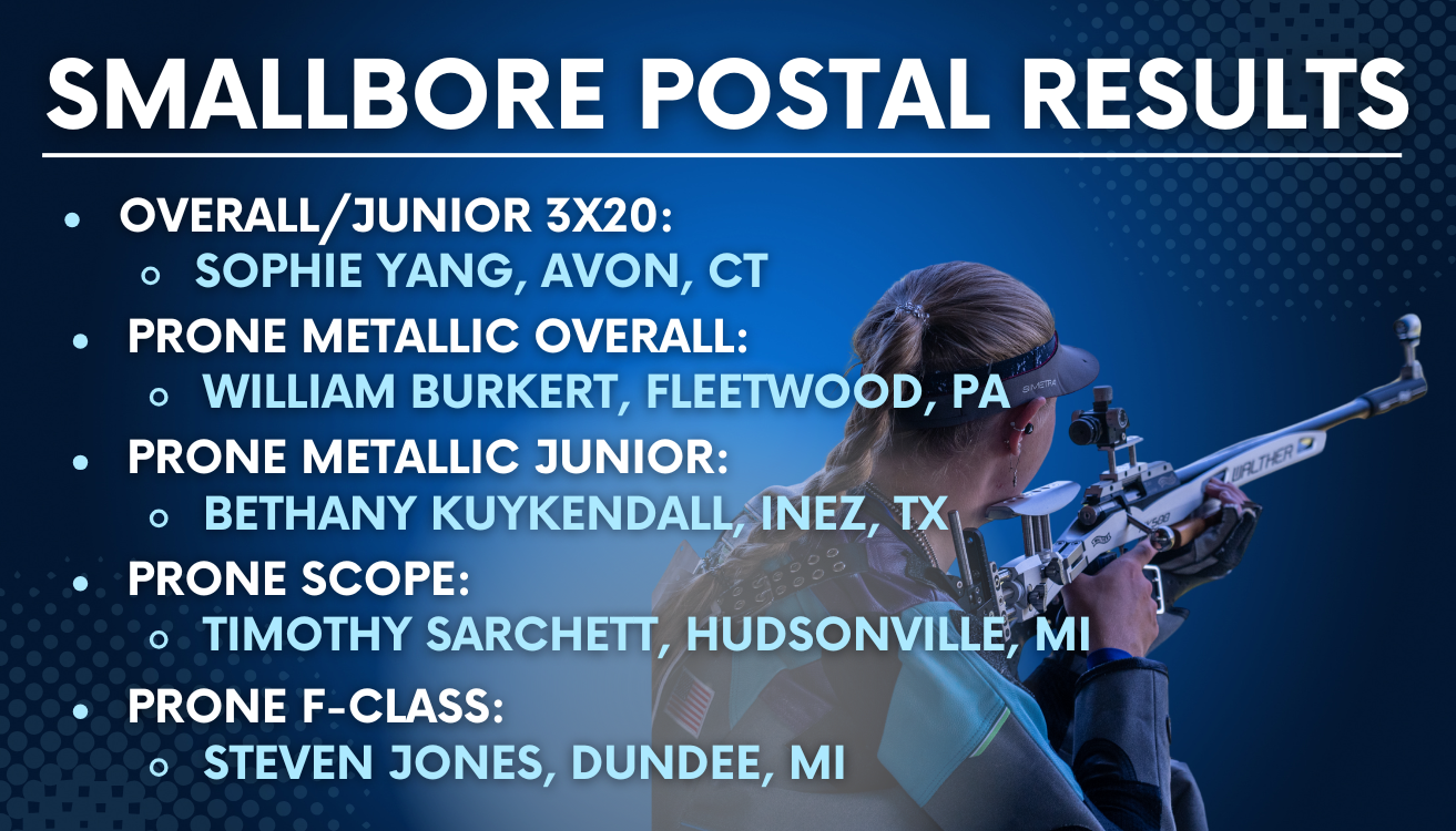 Yang, Burkert Lead Overall During CMP’s 2025 Smallbore Rifle Postal ...