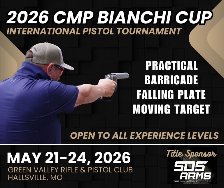 Sign Up Now for the 2026 CMP Bianchi Cup Action Pistol Competition ...