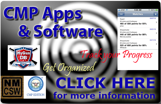 NM COLLECTOR SOFTWARE - CMP EDITION - Civilian Marksmanship Program