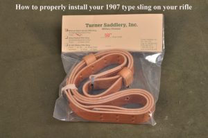 1907 Sling Installation - Civilian Marksmanship Program